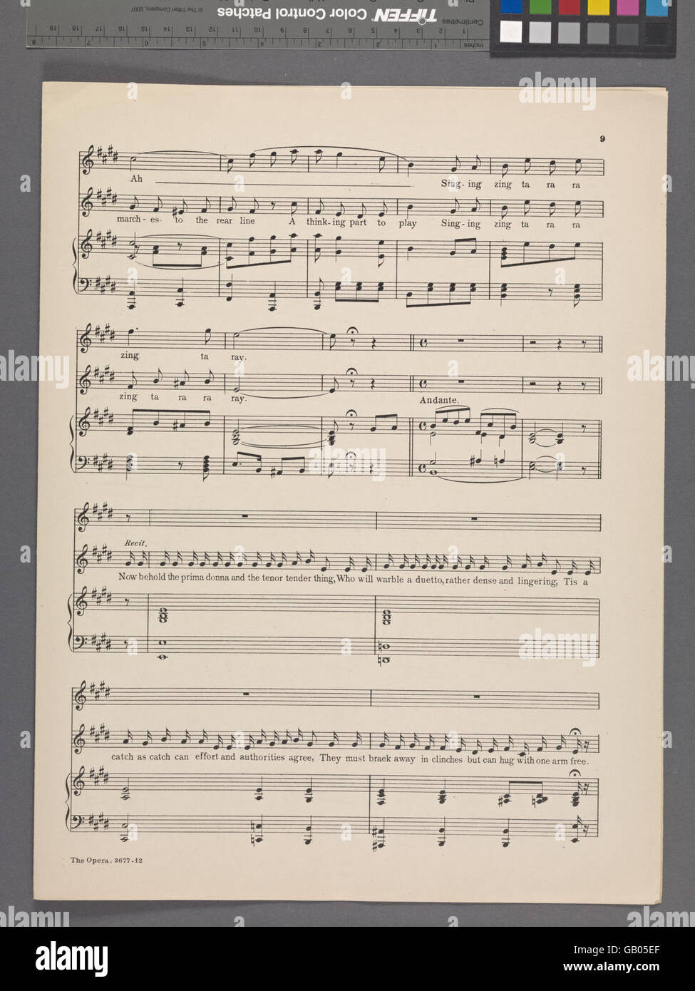 'The Opera' refers to a genre of theatrical performance combining music ...