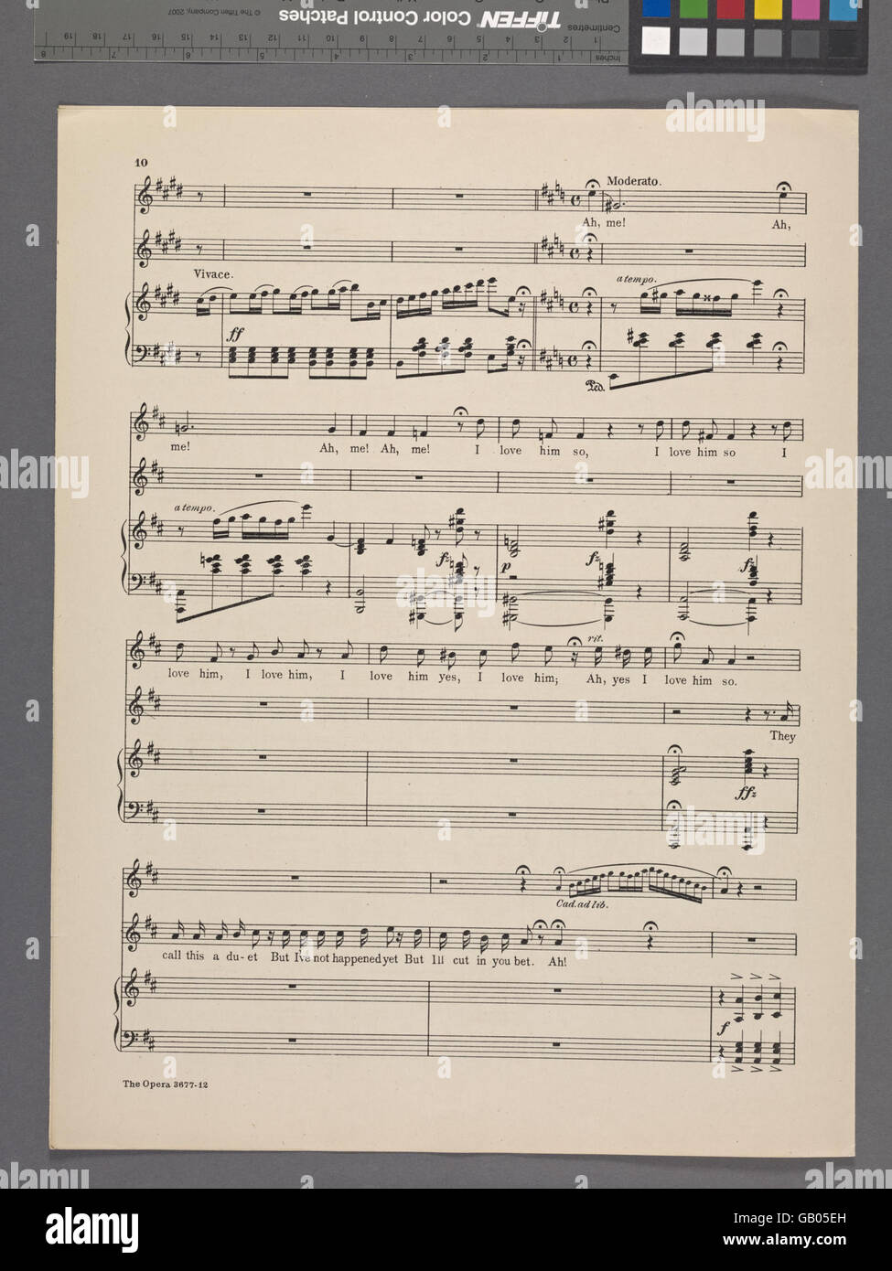 'The Opera' likely refers to a musical performance or cultural event ...