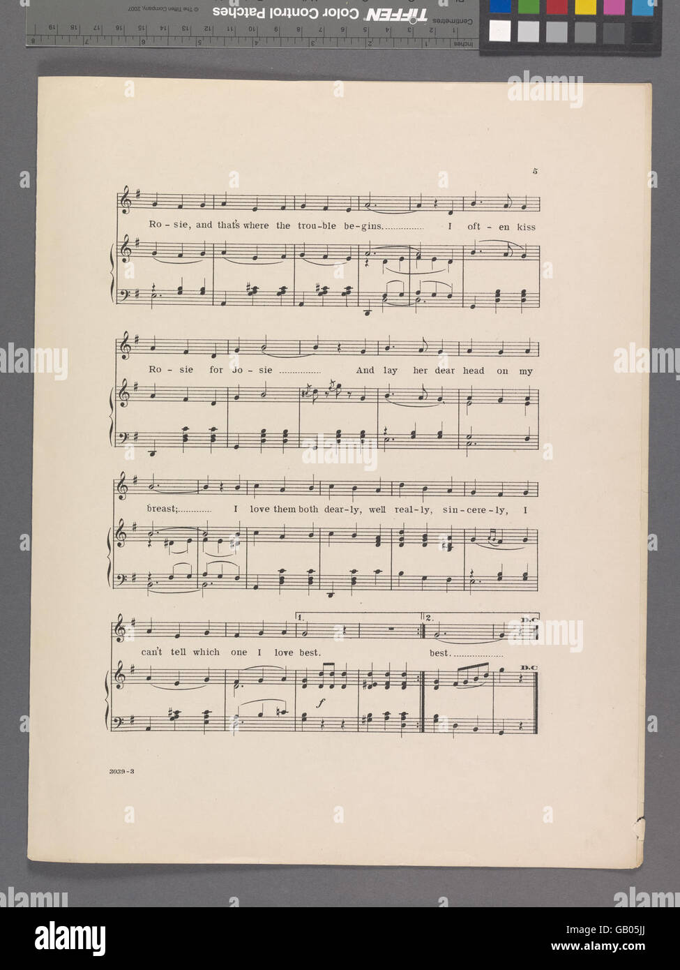 'Rosie and Josie' is a song likely depicting a narrative about two ...