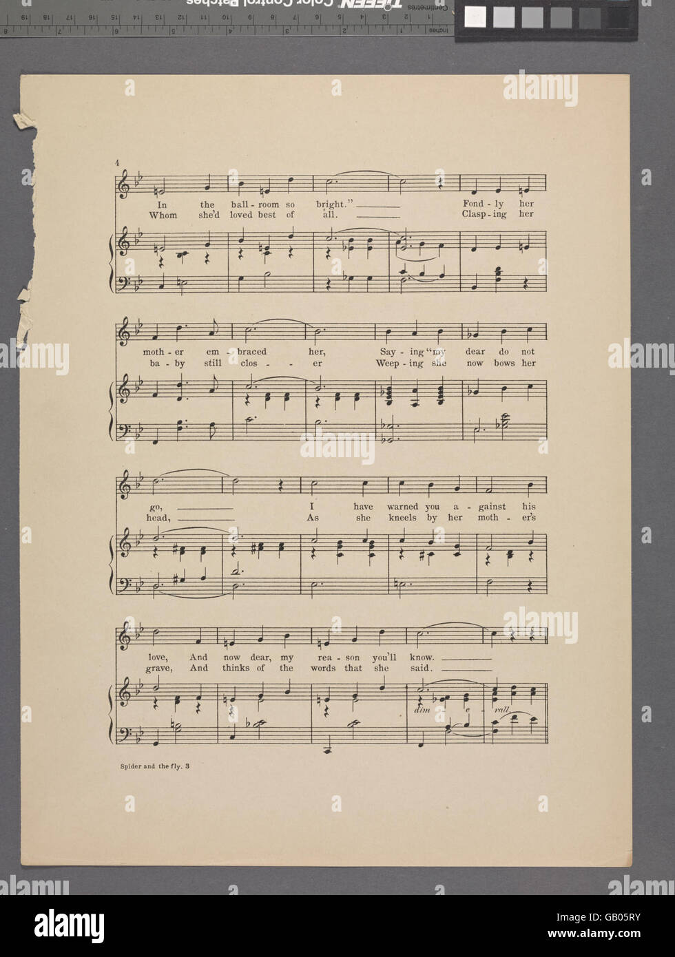 A reference to the classic cautionary tale, 'The Spider and the Fly,' a ...