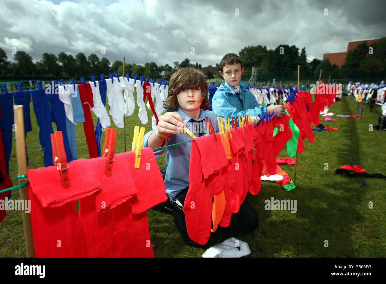 Henry Oates and Dominic Prendergast, year 8 pupils at King Edward's ...