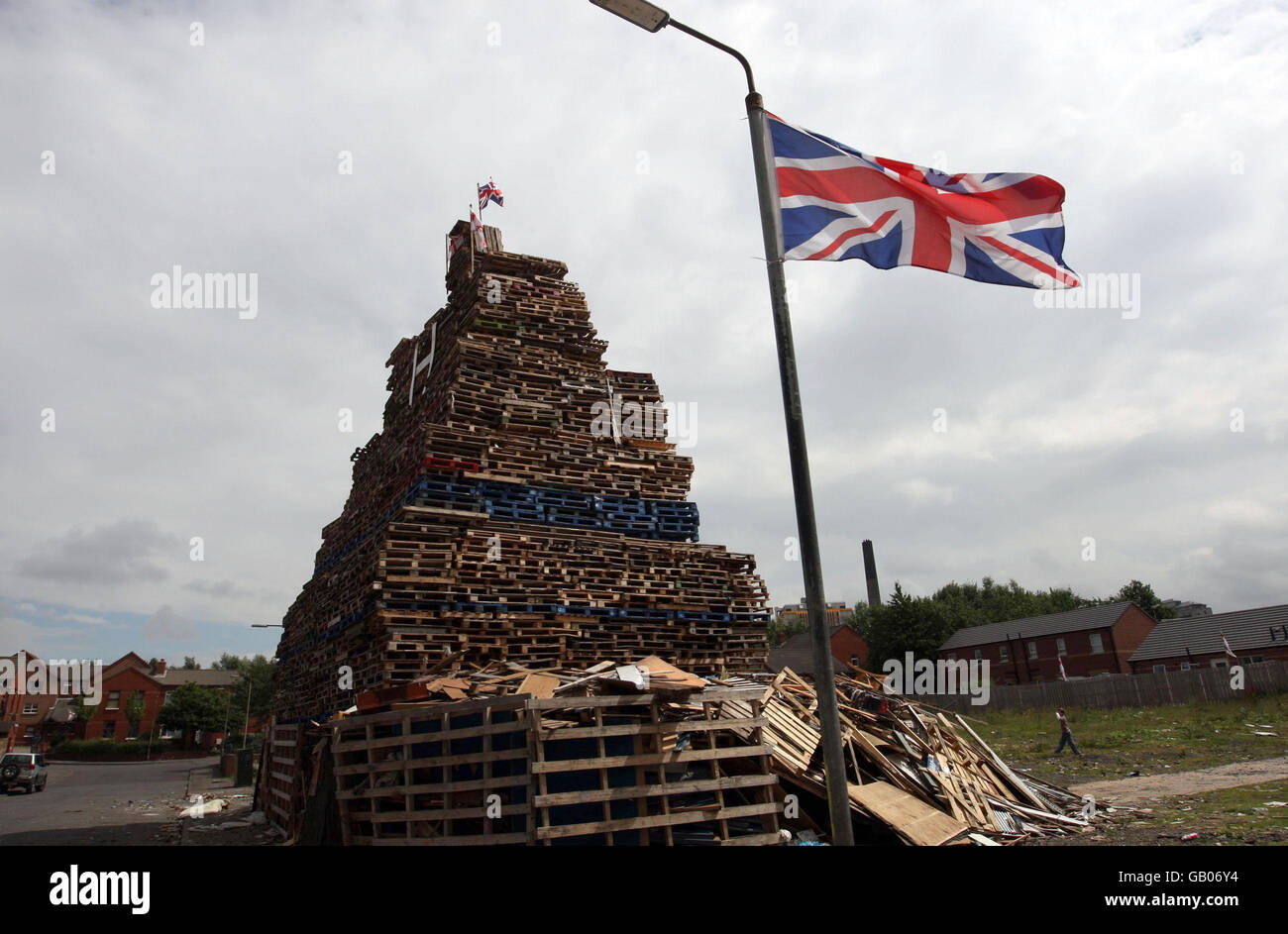 11th night celebrations in Belfast Stock Photo - Alamy