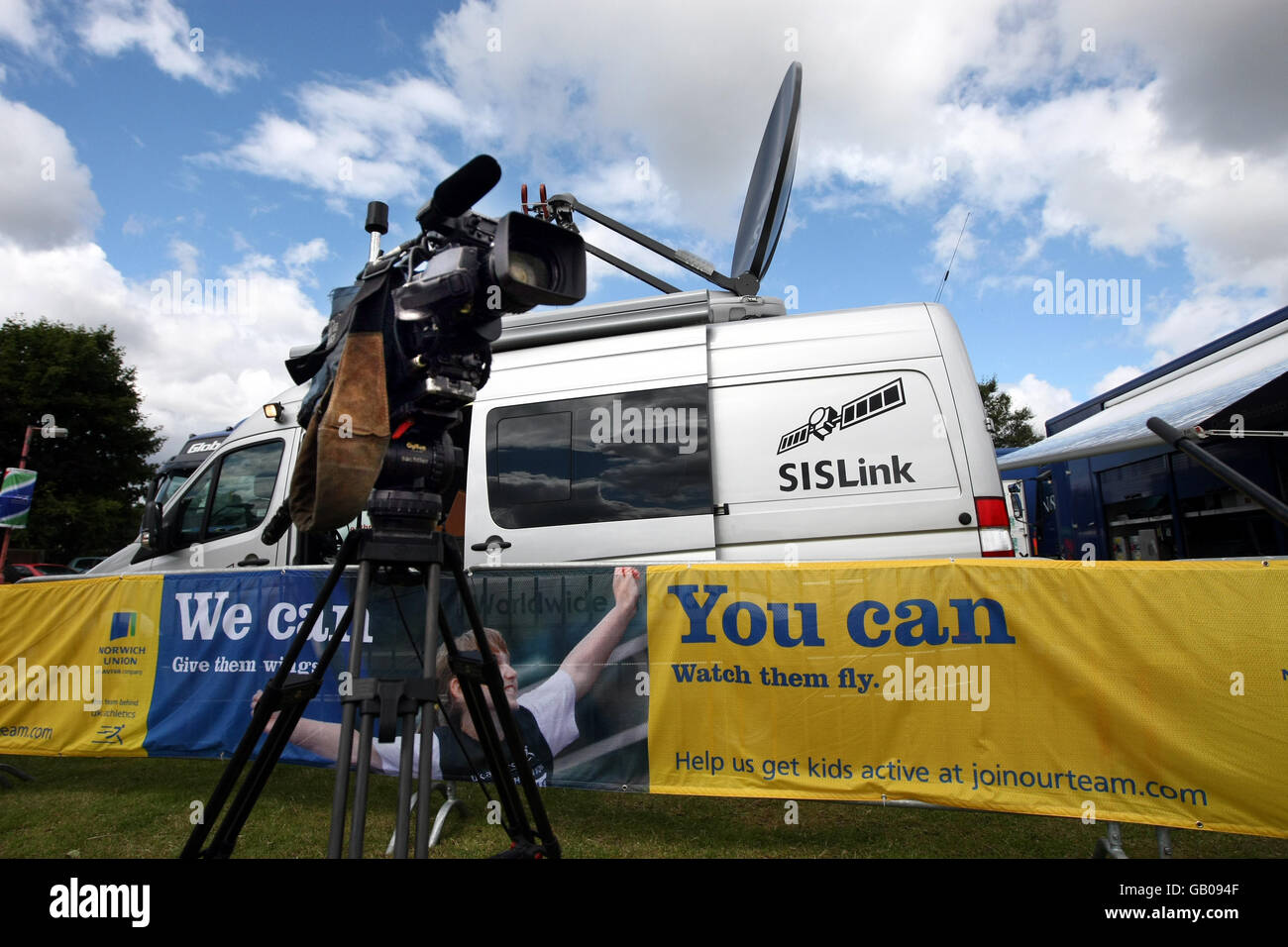 Broadcast compound hi-res stock photography and images - Alamy