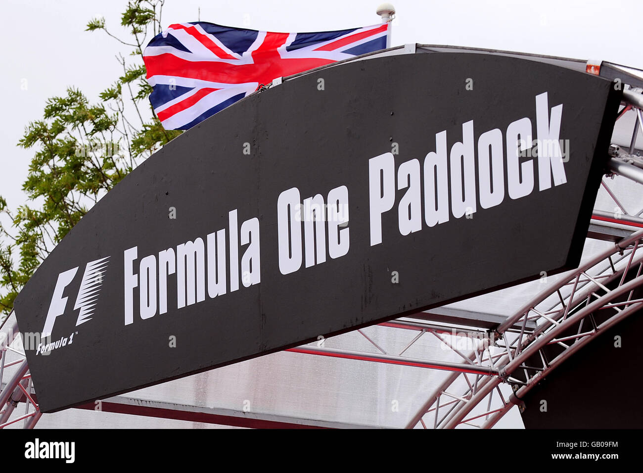 Formula one paddock f1 f1 formula one fone hi-res stock photography and ...