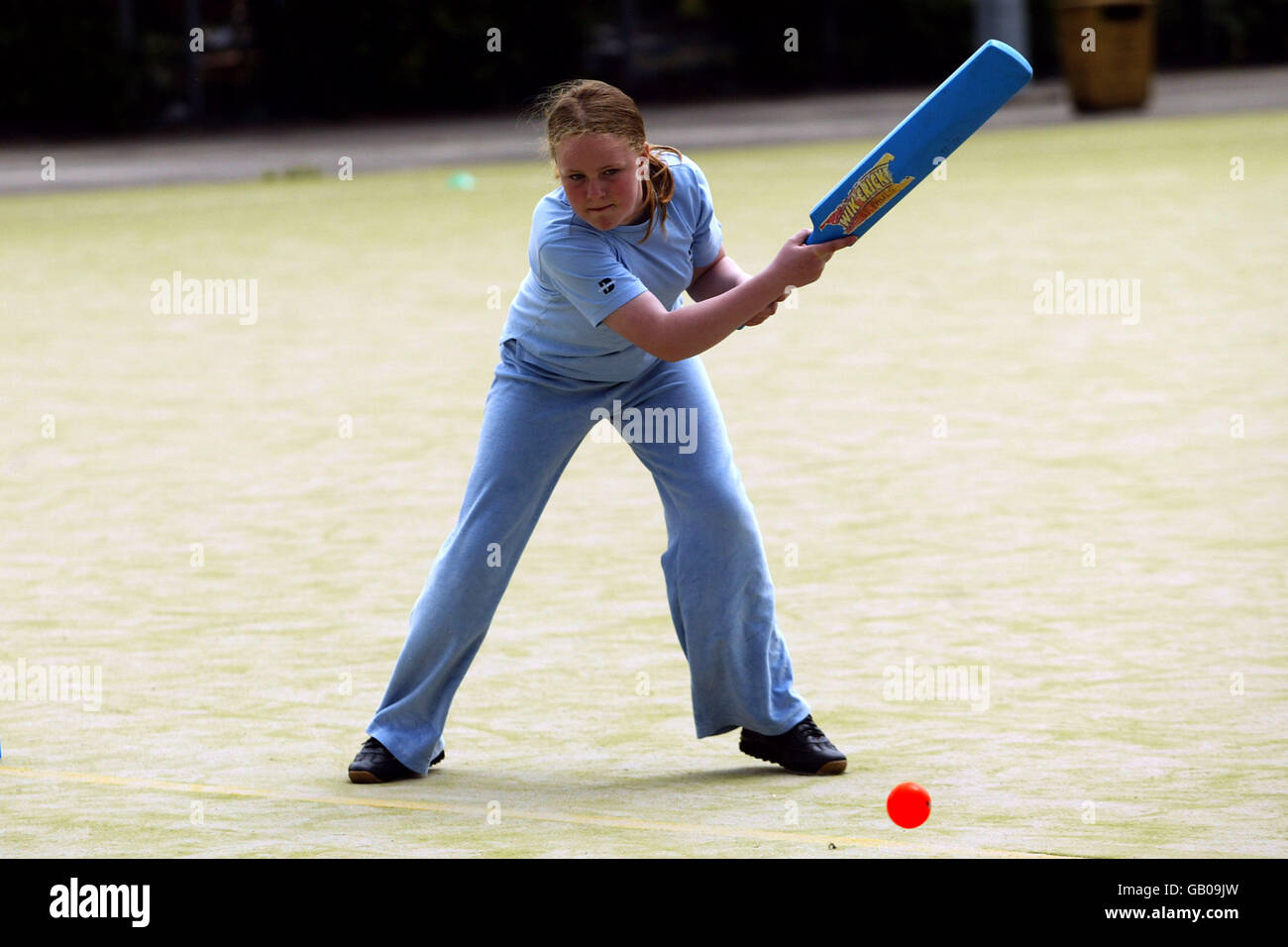 Cricket - Girls Tournament - Kennington Park. Young girls enjoy a game ...