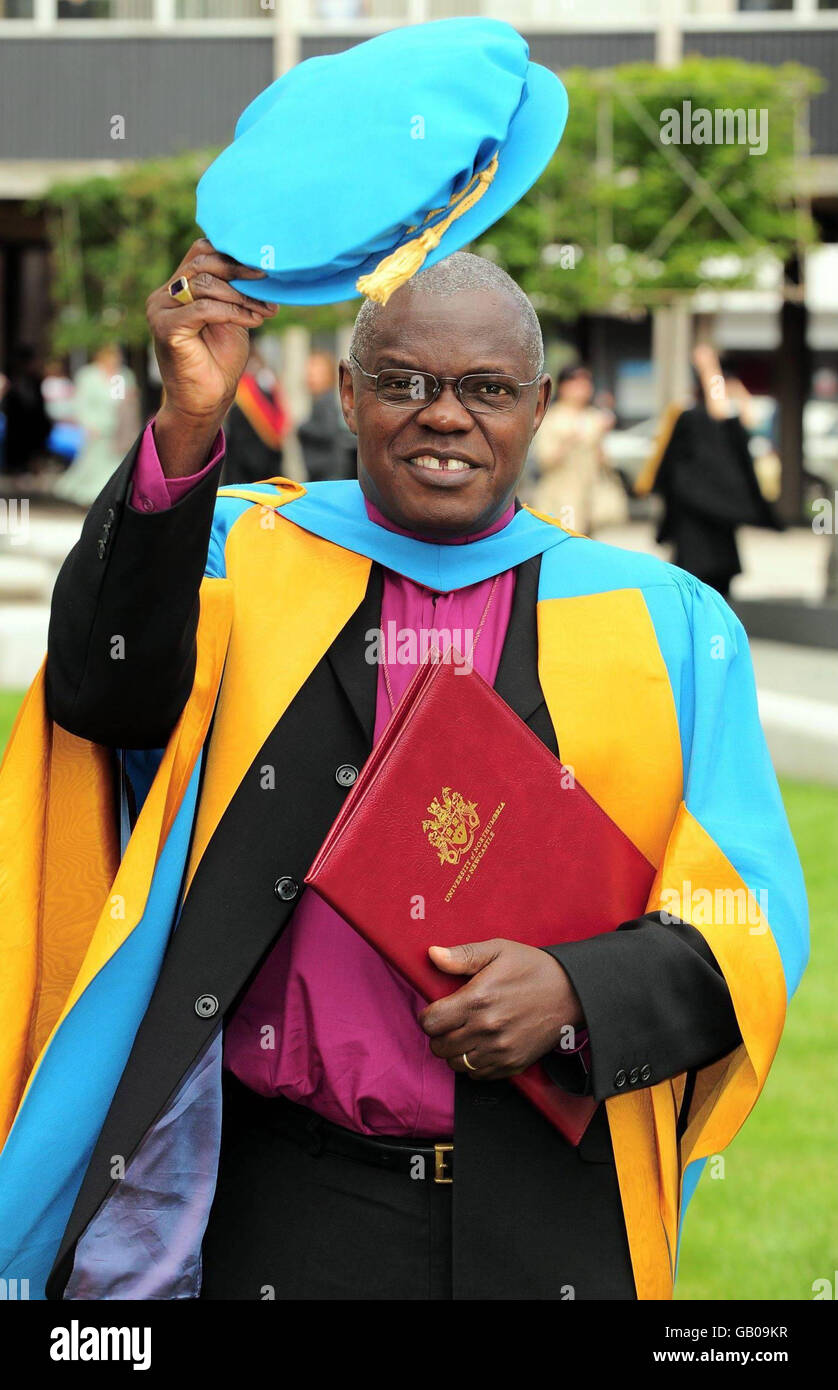 Dr john sentamu receives degree hi-res stock photography and images - Alamy