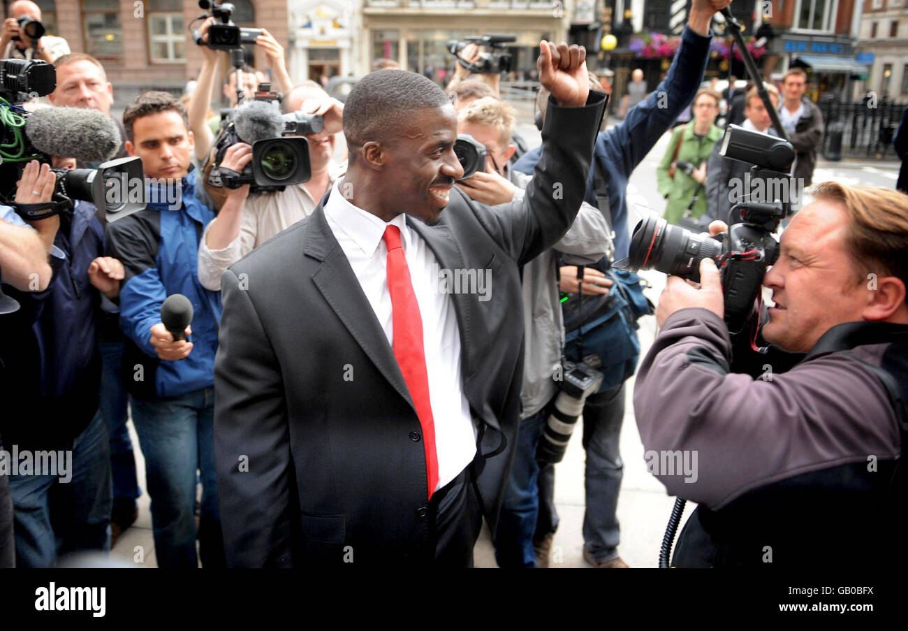 Dwain Chambers Olympic appeal Stock Photo - Alamy