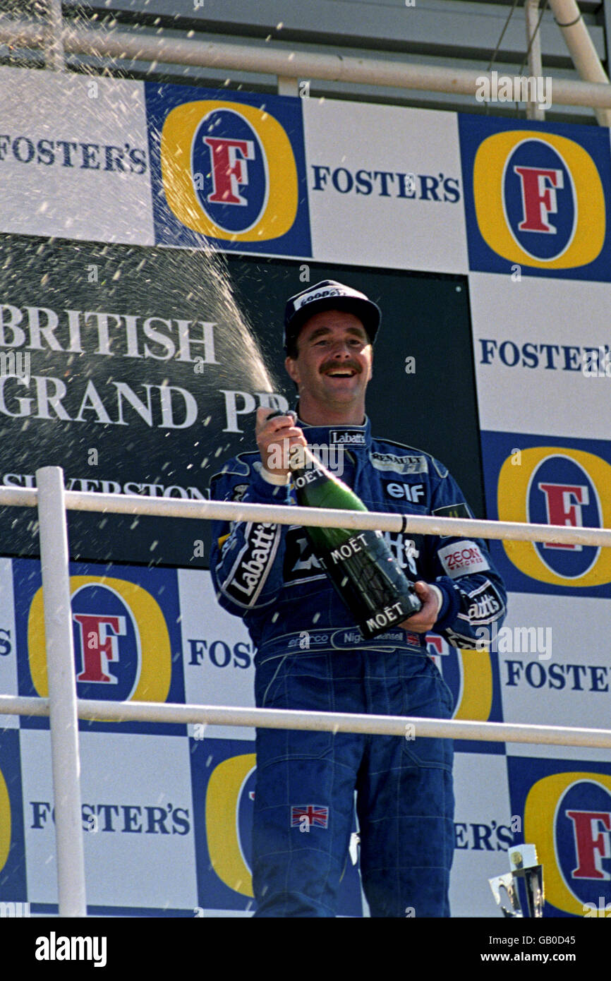 Formula one motor racing british grand prix silverstone 1991 hi-res stock photography and images ...