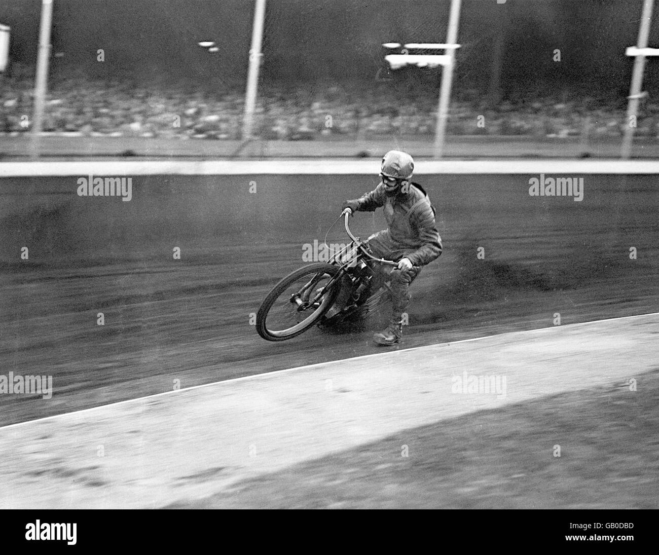 American rider Cordy Milne, who is now riding for the Bristol Bulldogs ...