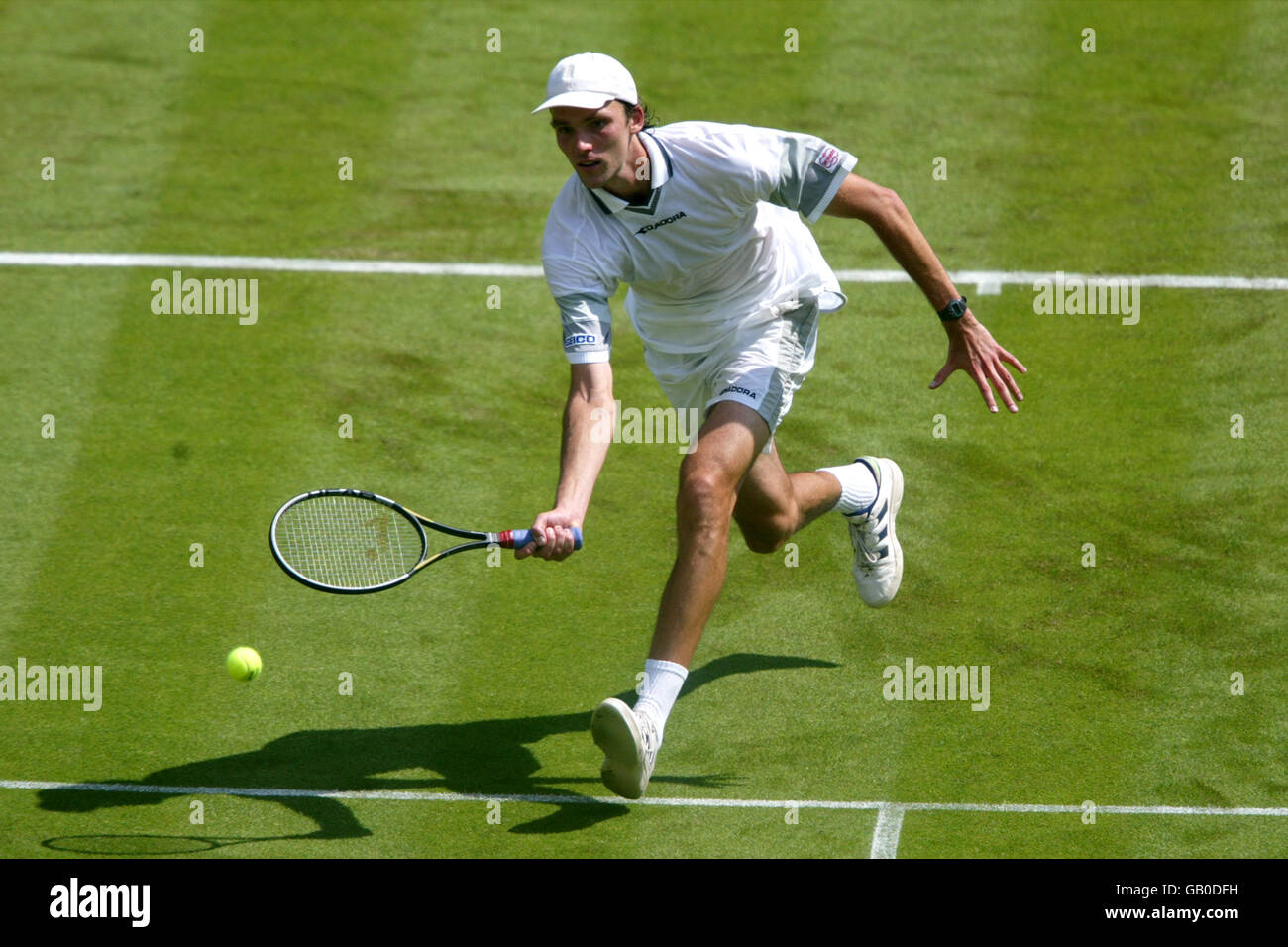 Tennis - Wimbledon 2003 - Men's First Round - Lleyton Hewitt v Ivo ...