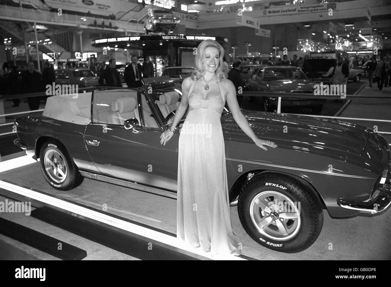 British Cars - Jensen Interceptor convertible Stock Photo - Alamy