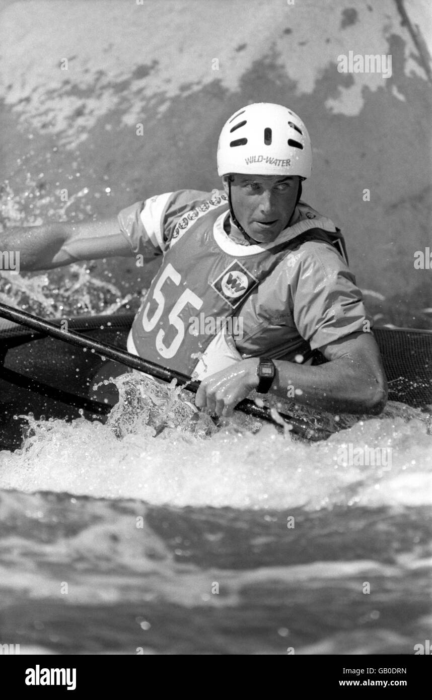 Canoeing - British Championships - Holme Pierrepont. Richard Fox Stock ...