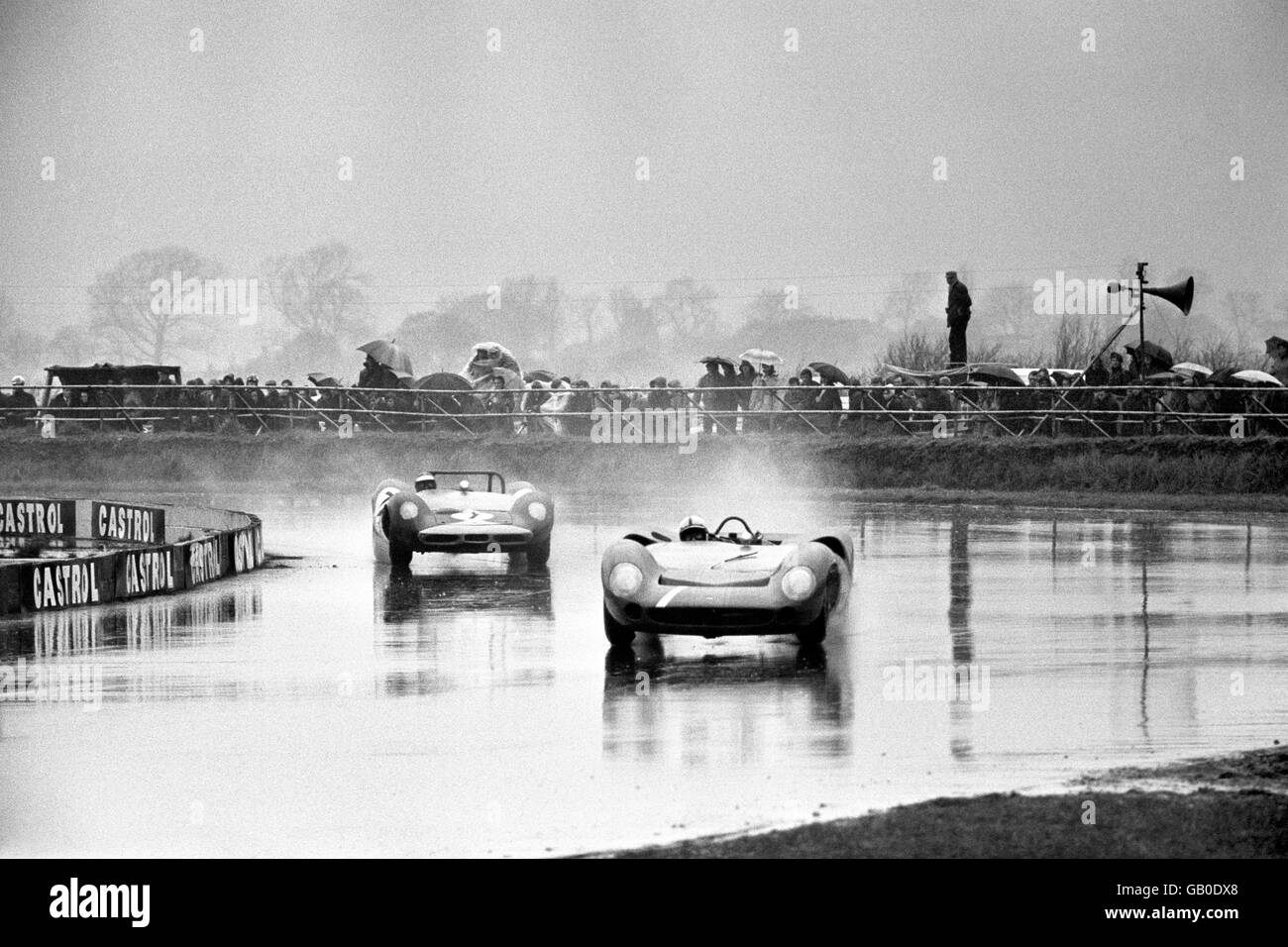 Motor Racing - Sports Car Event - Silverstone - 1965 Stock Photo - Alamy