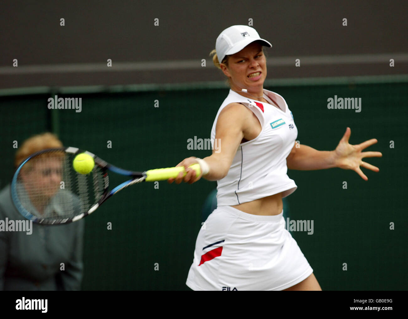 Tennis - Wimbledon 2003 - Fourth Round, Ai Sugiyama v Kim Clijsters ...