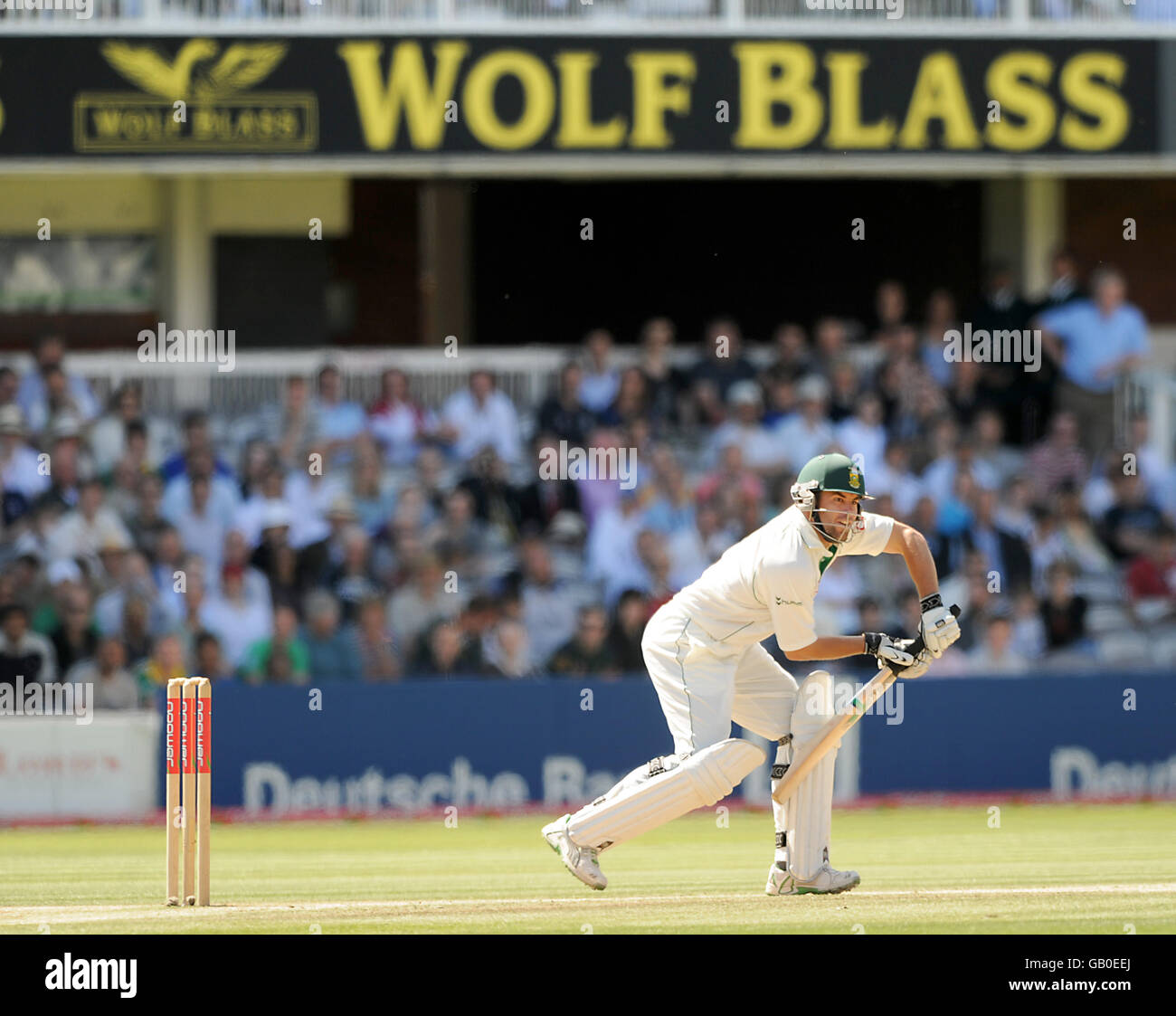South Africa's Neil McKenzie in action against England Stock Photo - Alamy