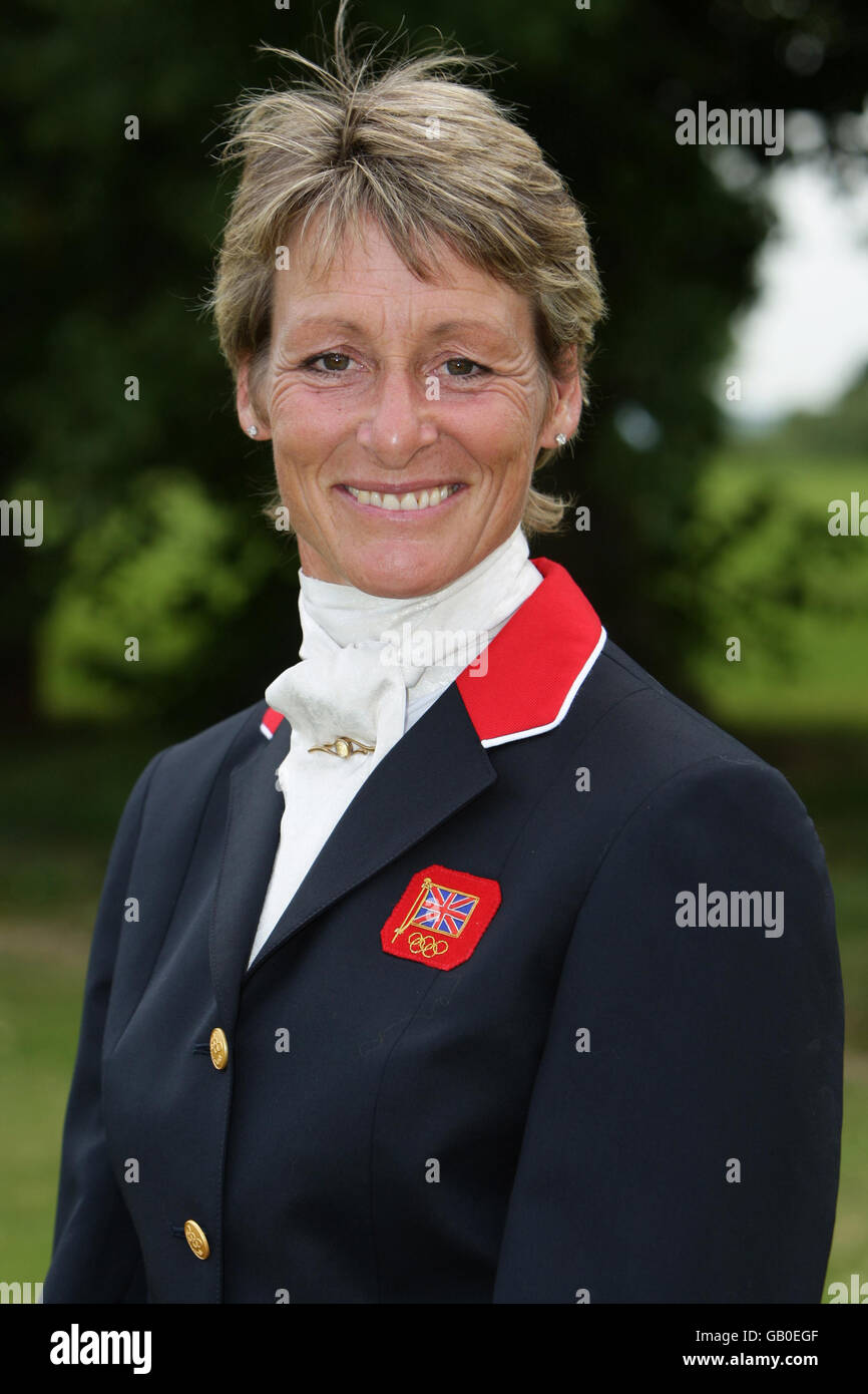 Olympics - Team GB Olympic Equestrian Photo Call - Hartpury House Stock ...