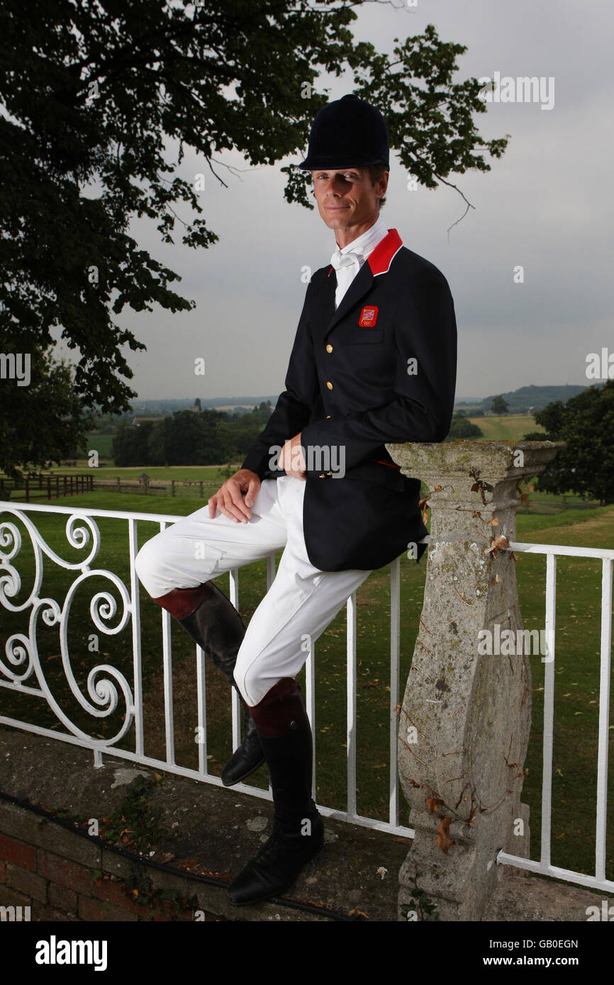 Olympics - Team GB Olympic Equestrian Photo Call - Hartpury House Stock ...