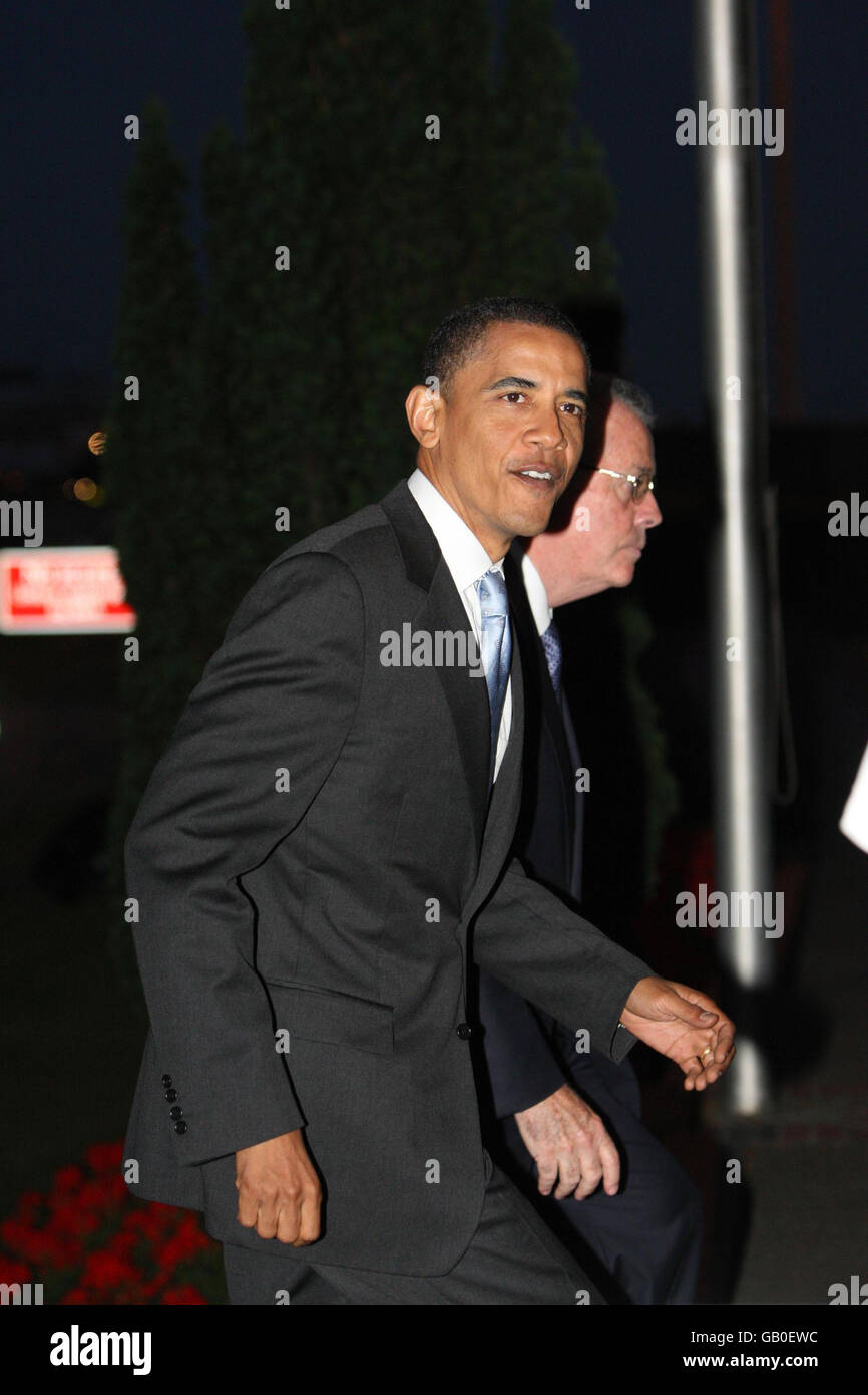 Barack Obama visits the UK Stock Photo - Alamy
