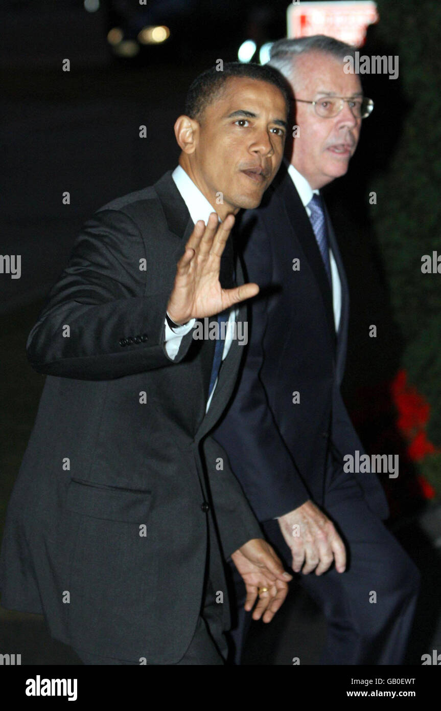 Barack Obama visits the UK Stock Photo - Alamy