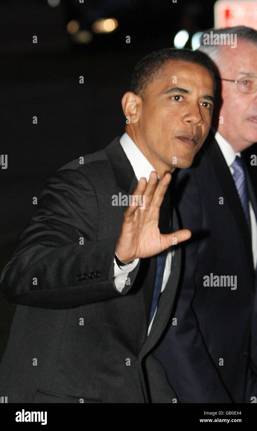 Barack Obama visits the UK Stock Photo - Alamy