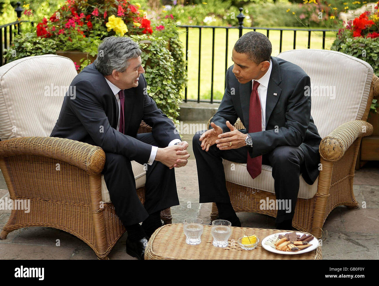 Barack Obama visits the UK Stock Photo - Alamy