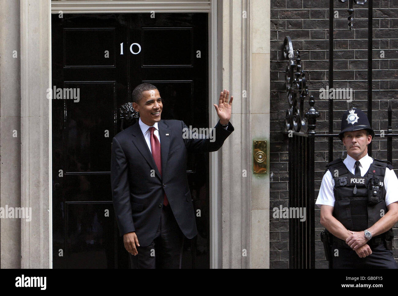 Barack Obama visits the UK Stock Photo - Alamy