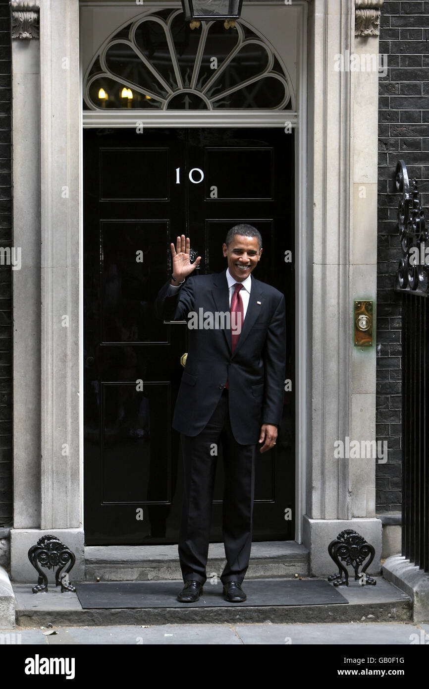 Barack Obama visits the UK Stock Photo - Alamy