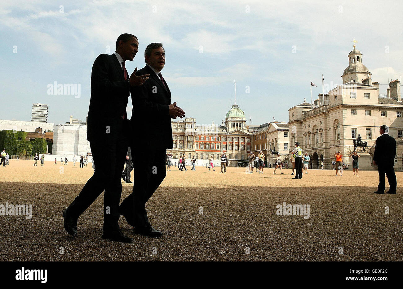 Barack Obama visits the UK Stock Photo - Alamy