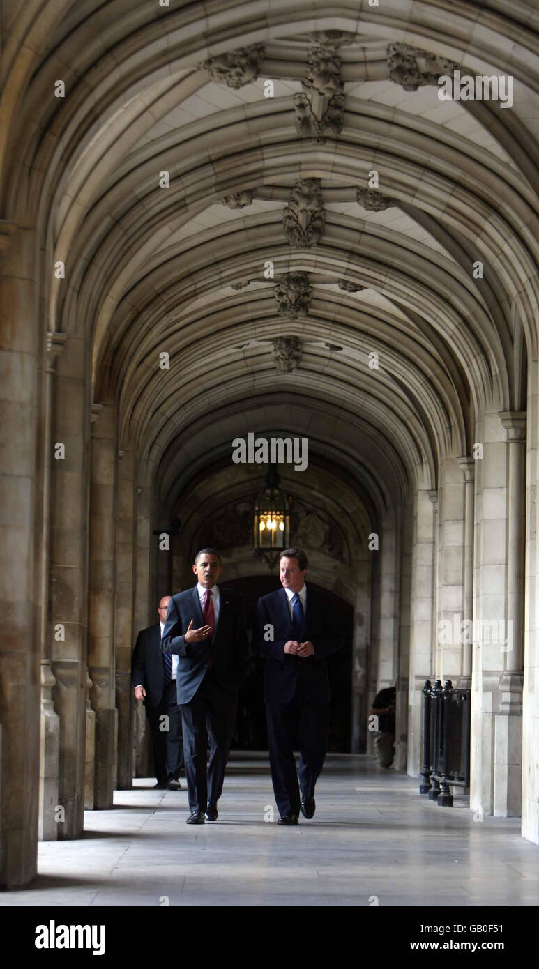 Barack Obama visits the UK Stock Photo - Alamy