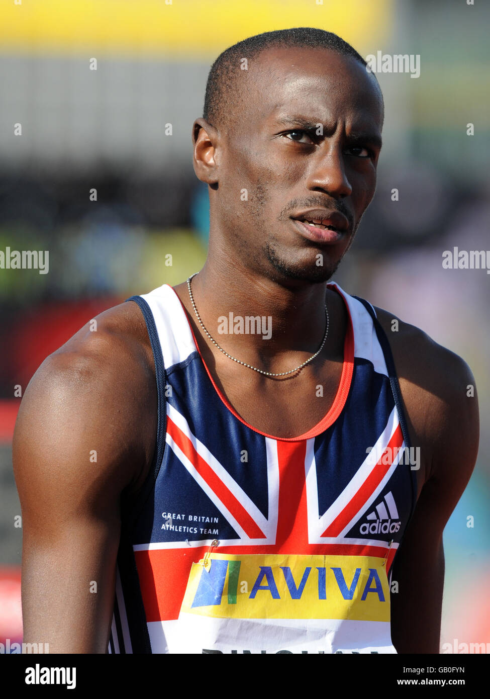 Athletics metres meters headshot head shot gbhopefulsathletics hi-res stock photography and ...