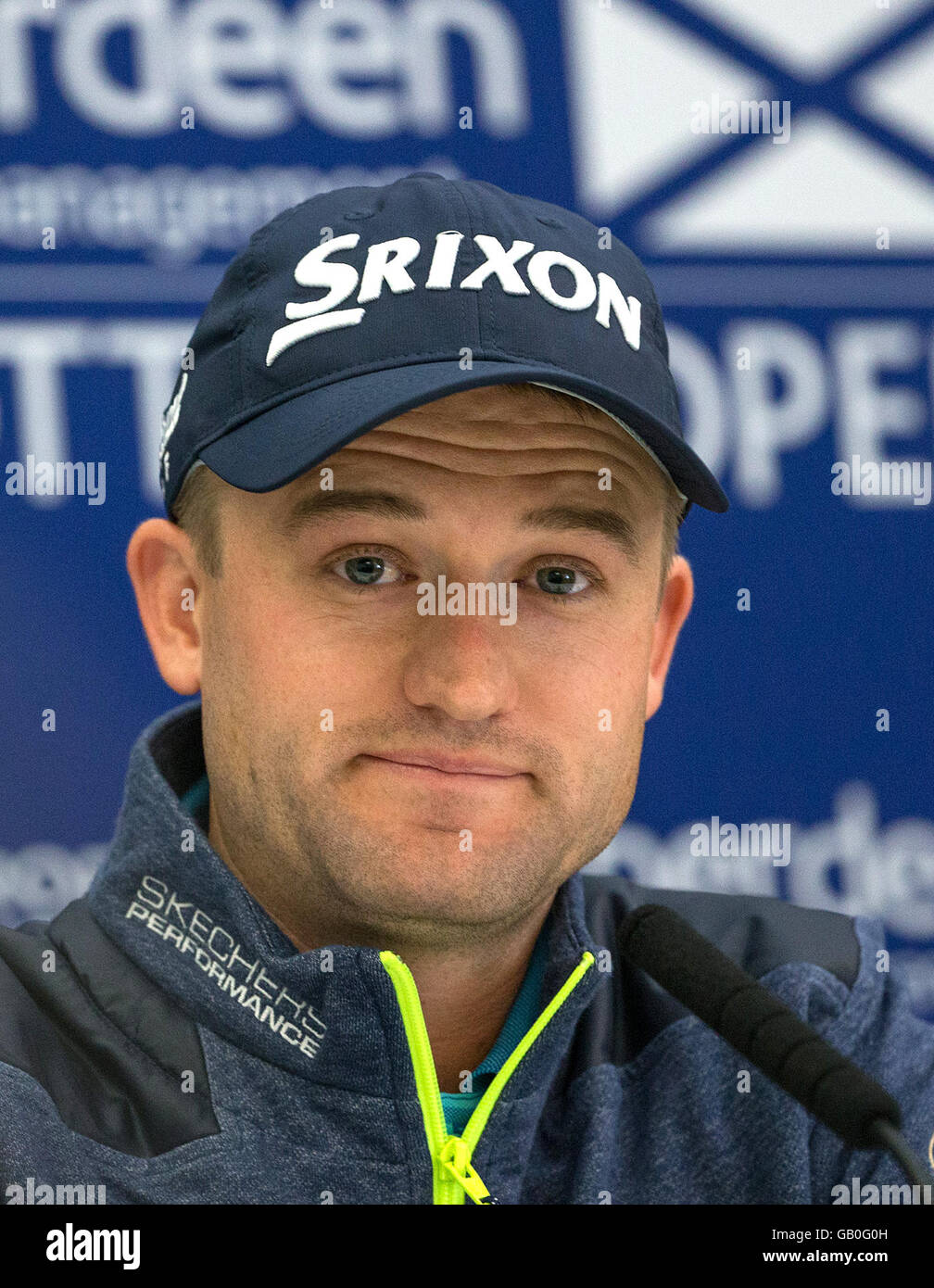 Scotland's Russell Knox during the preview day for the AAM Scottish ...