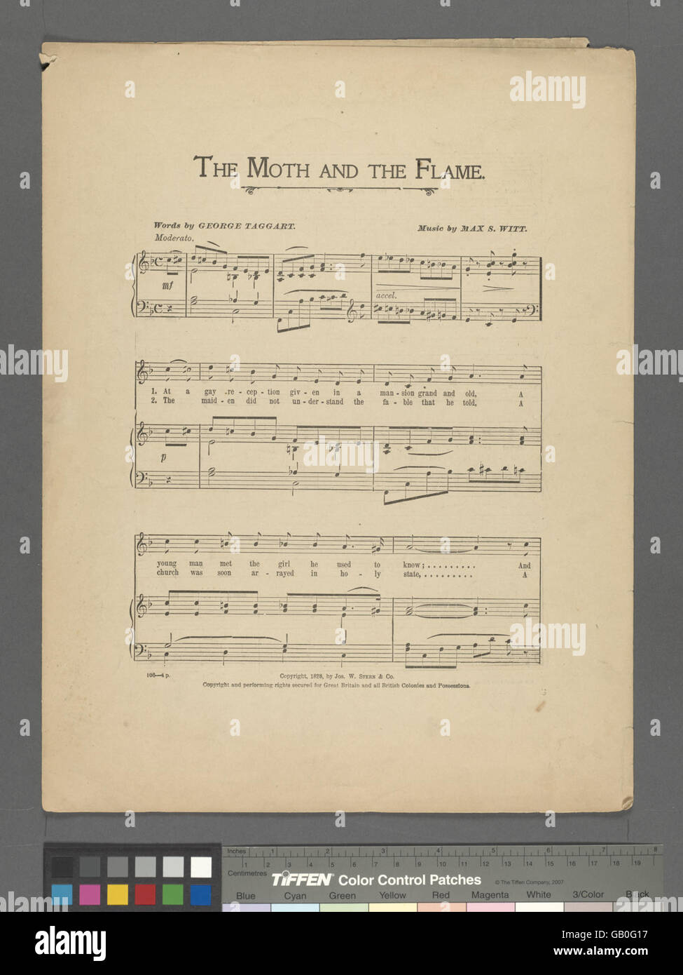 'The Moth and the Flame' likely refers to a metaphorical or artistic ...