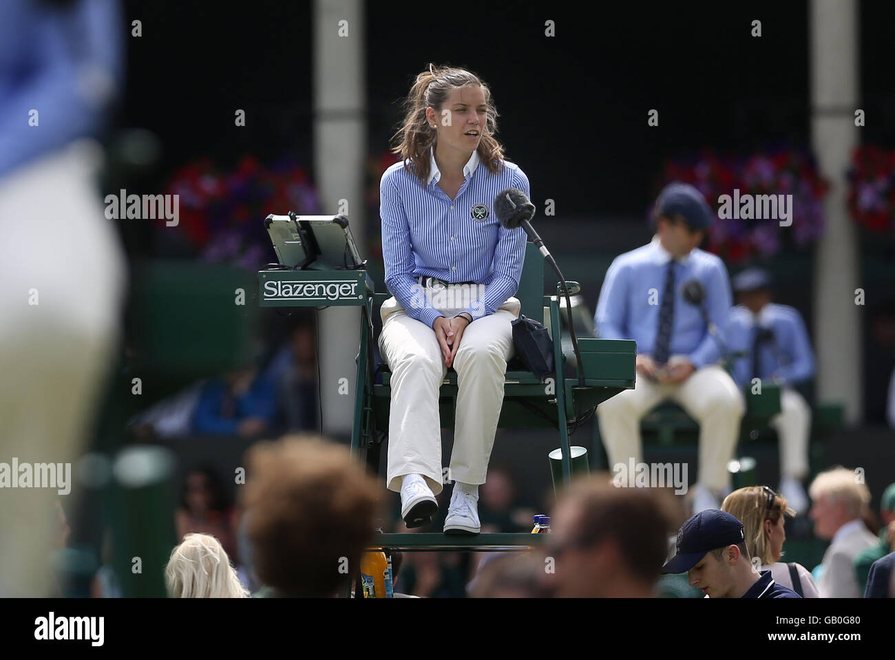 Wimbledon umpires hi-res stock photography and images - Alamy