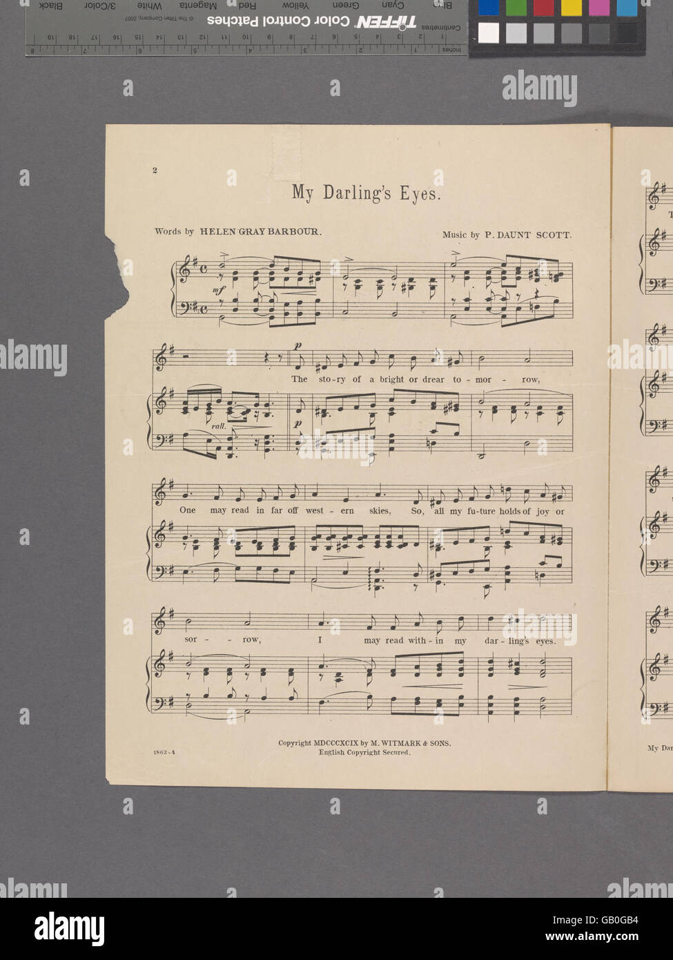 'My Darling's Eyes' is a romantic or emotional song that likely ...