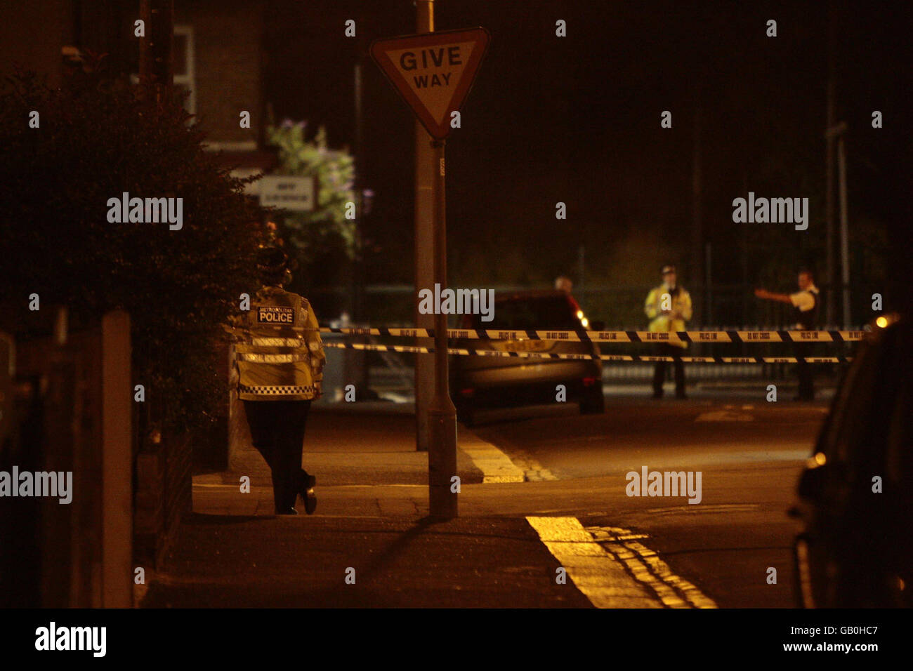 Man fatally stabbed Stock Photo - Alamy