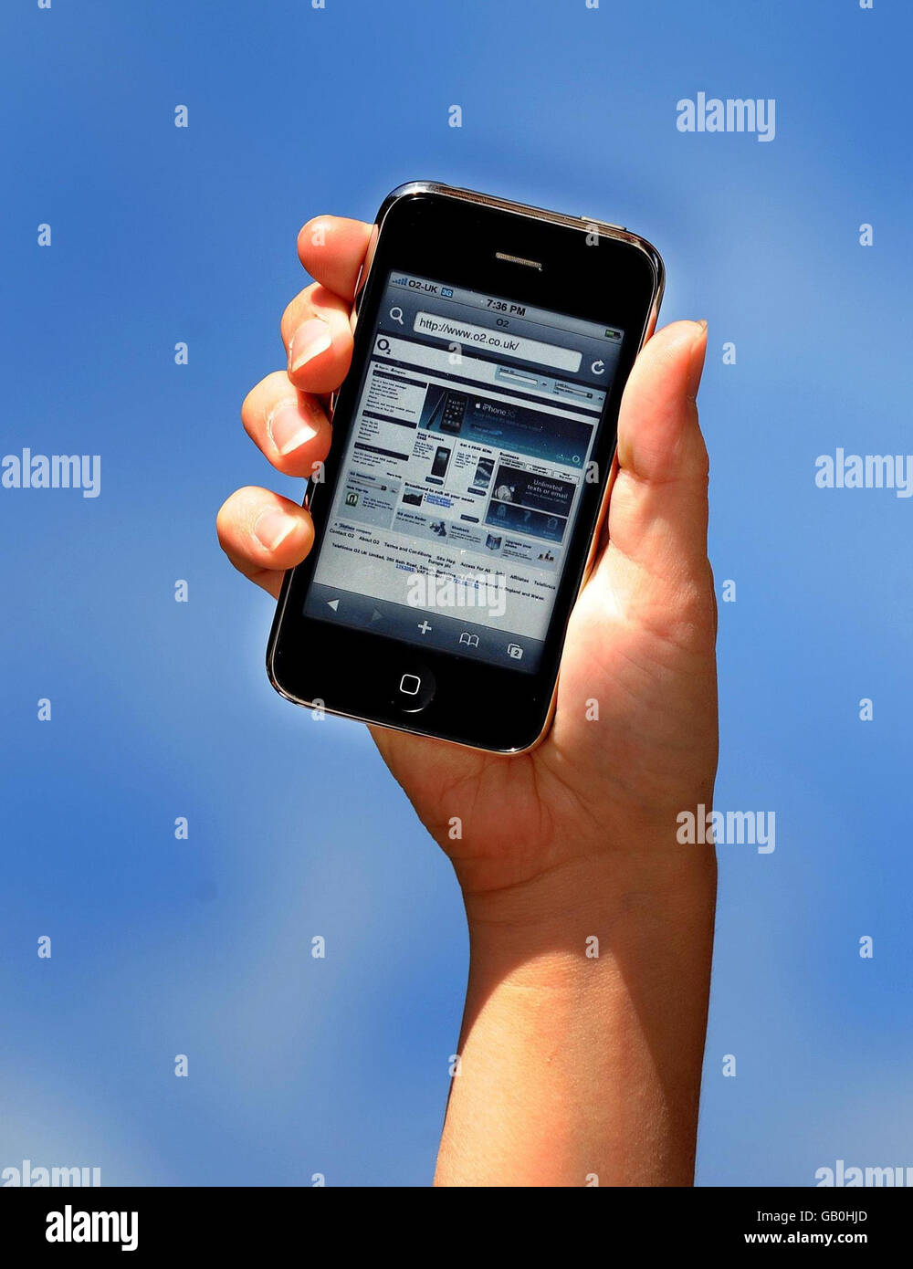 The O2 Mobile Phone Store On Oxford Street High Resolution Stock ...