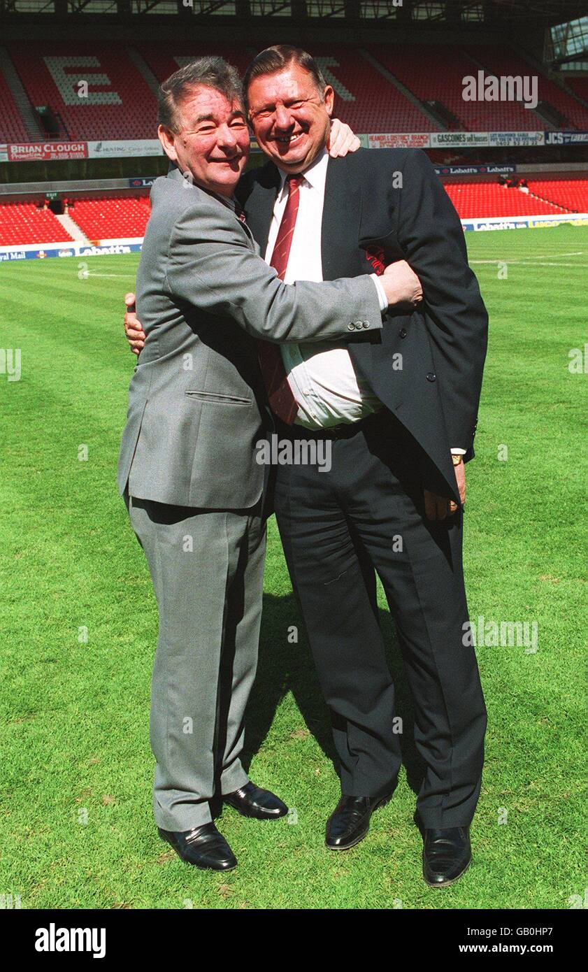 Soccer - Nottingham Forest. Nottingham Forest manager Brian Clough ...
