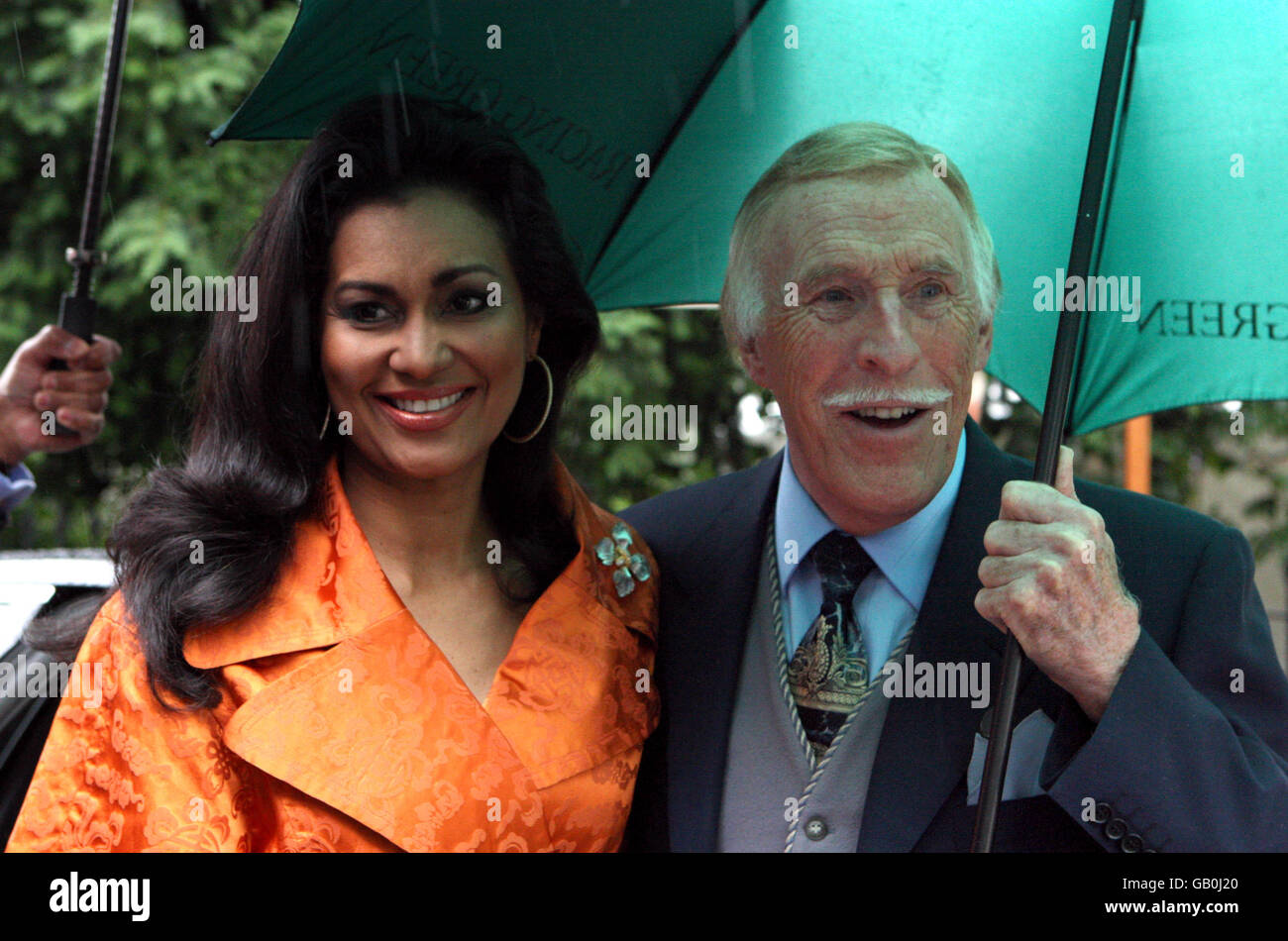 Sir David Frost Hosts Annual Summer Bash - Chelsea Stock Photo - Alamy