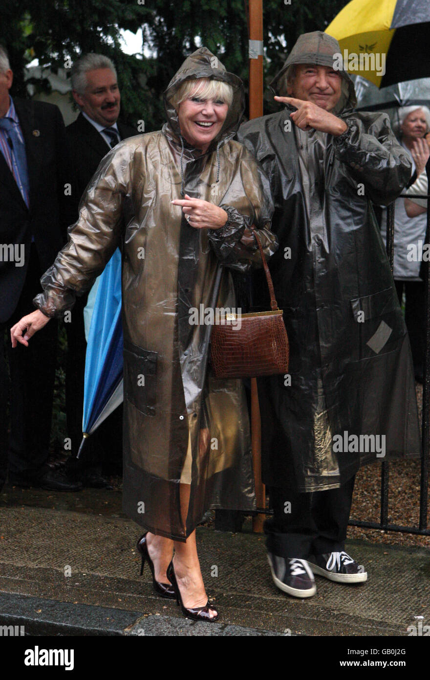 Sir David Frost Hosts Annual Summer Bash - Chelsea Stock Photo - Alamy