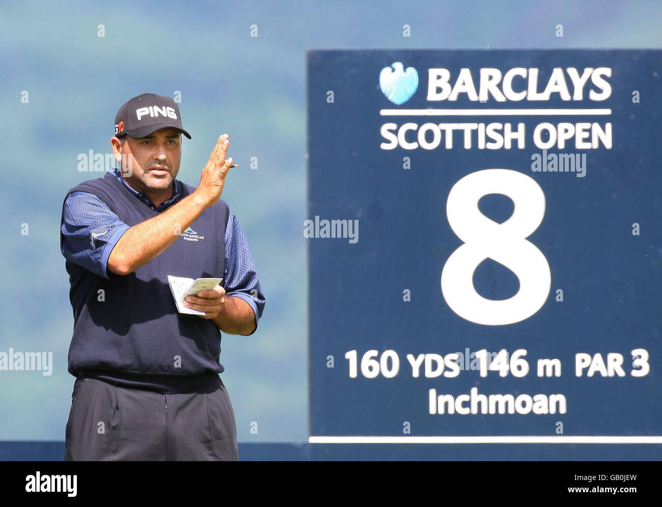 Golf - The Barclays Scottish Open - Second Round - Loch Lomond Stock ...