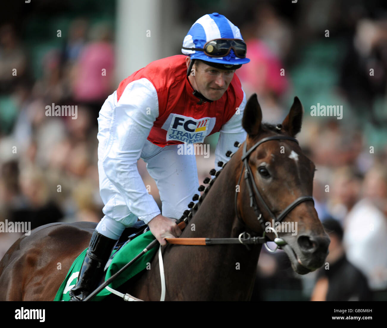 Horse Racing - Haydock Park Racecourse Stock Photo - Alamy