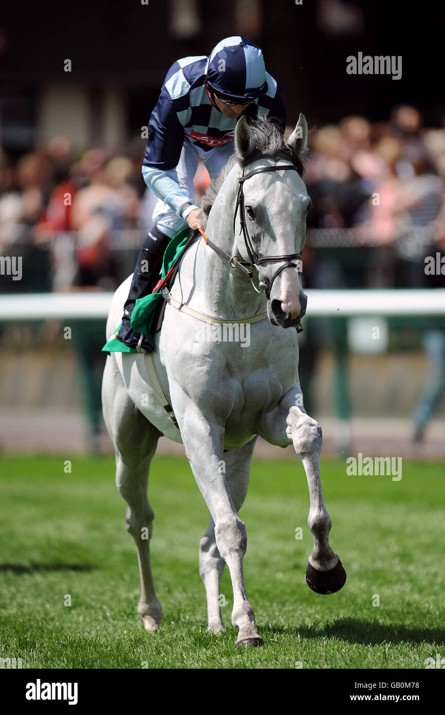 Horse Racing - Haydock Park Racecourse Stock Photo - Alamy