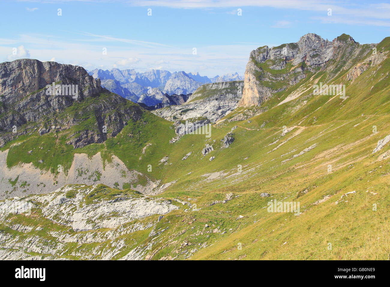 Hike at the rofan mountains hi-res stock photography and images - Alamy