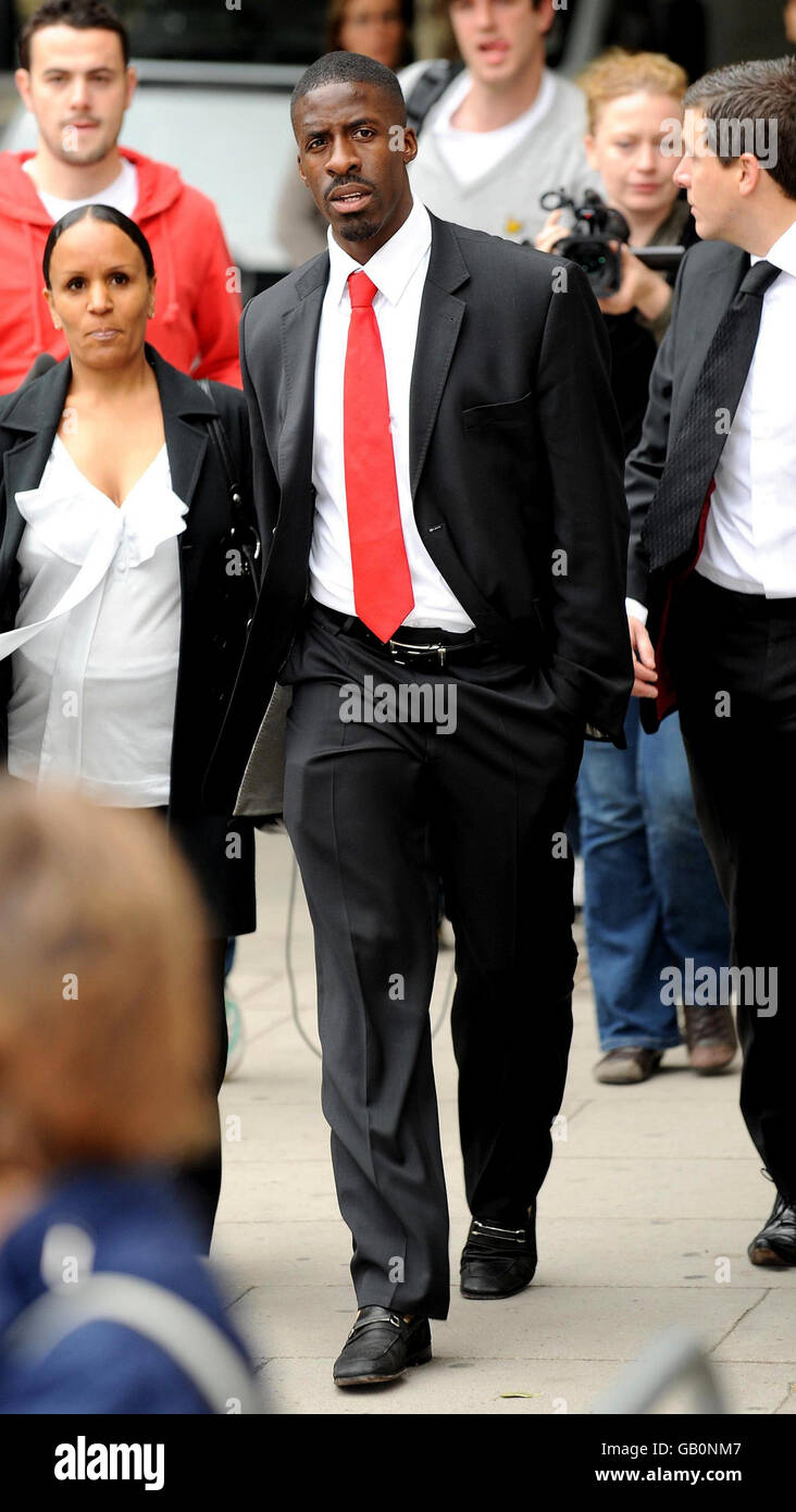 Dwain Chambers outside the High Court in London, where he is hoping to ...