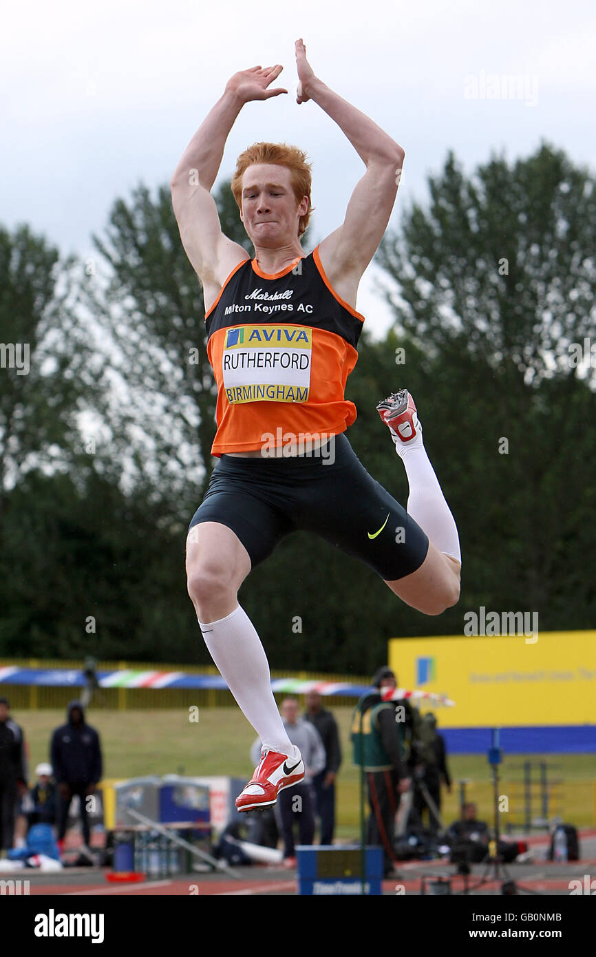 Marshall Milton Keynes' Greg Rutherford during the Men's Long Jump ...