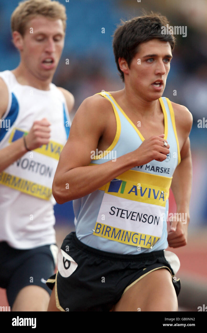 New Marske Harriers' Ricky Stevenson during Heat 2 of the Men's 1500m ...
