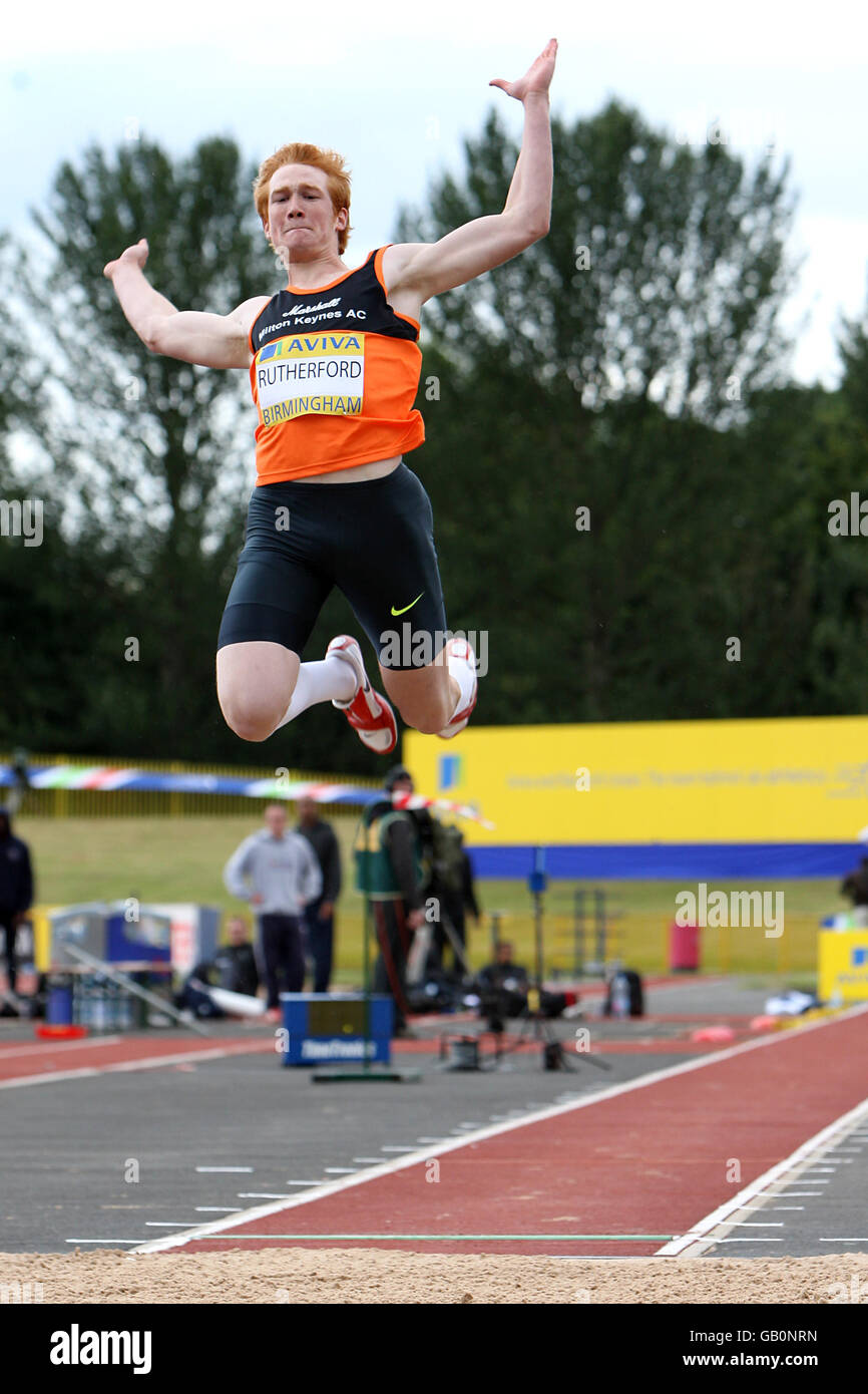 Marshall Milton Keynes' Greg Rutherford during the Men's Long Jump ...