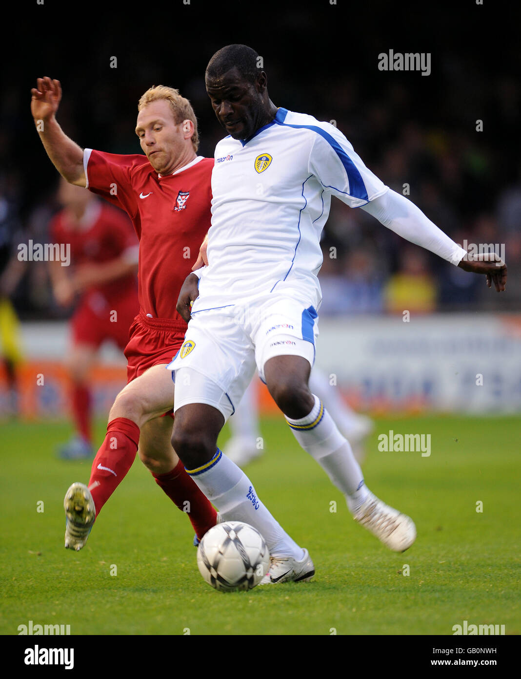 Soccer - Friendly - York City v Leeds United - Kit Kat Crescent Stock ...