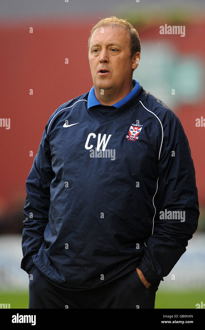 Soccer - Friendly - York City v Leeds United - Kit Kat Crescent Stock ...