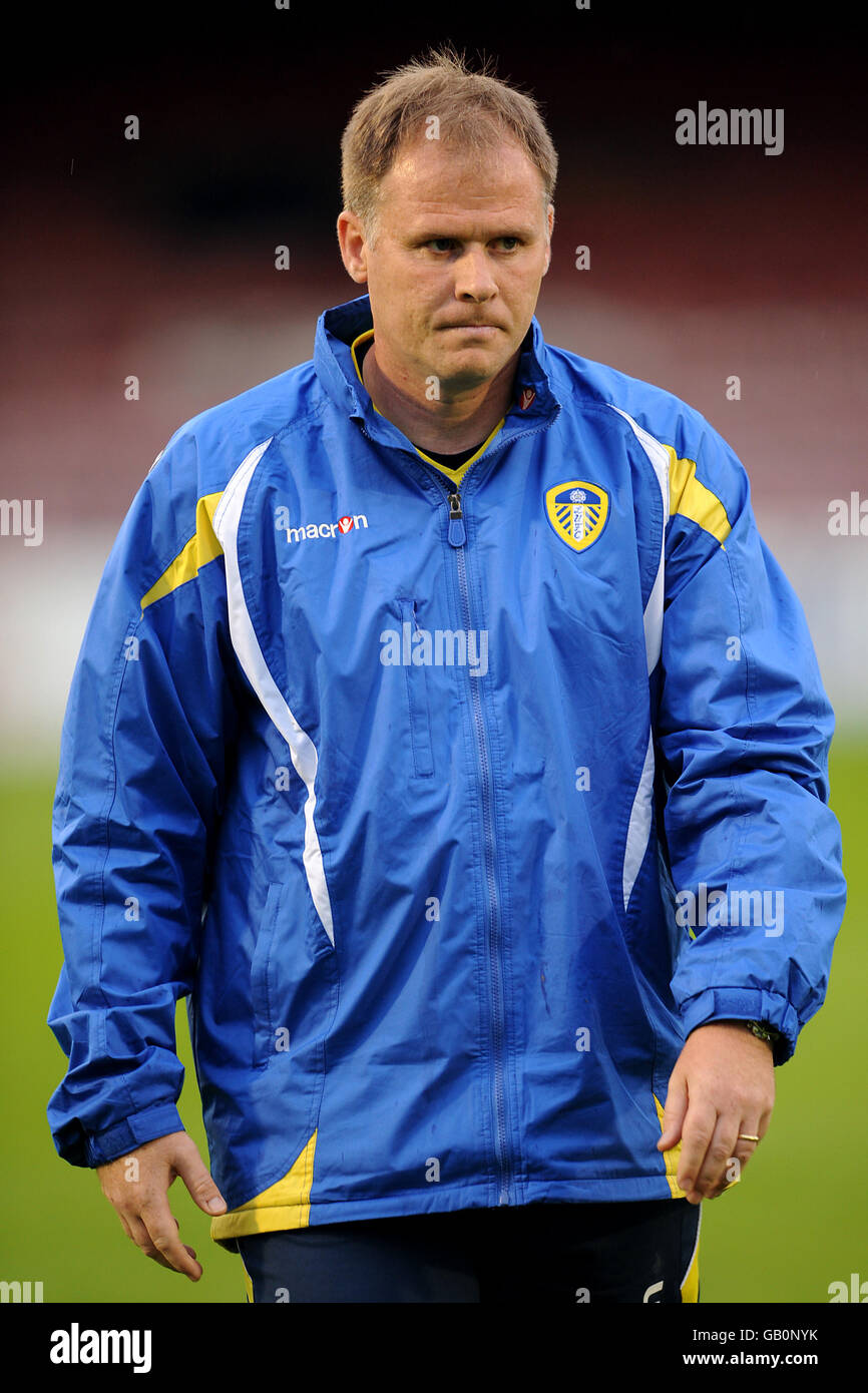 Soccer - Friendly - York City v Leeds United - Kit Kat Crescent Stock ...